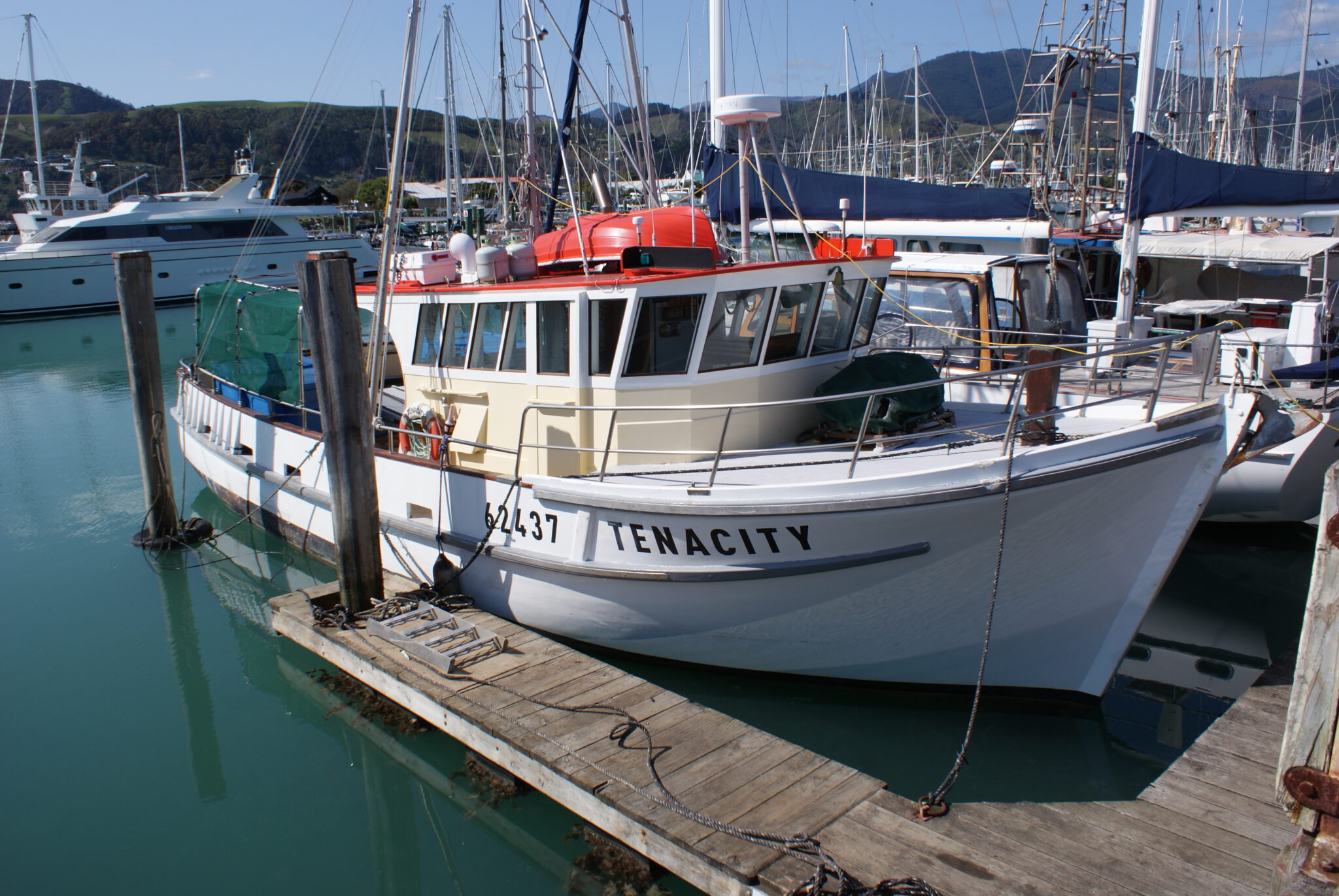 TENACITY: Very well maintained, two owner vessel designed by Jack Guard ...