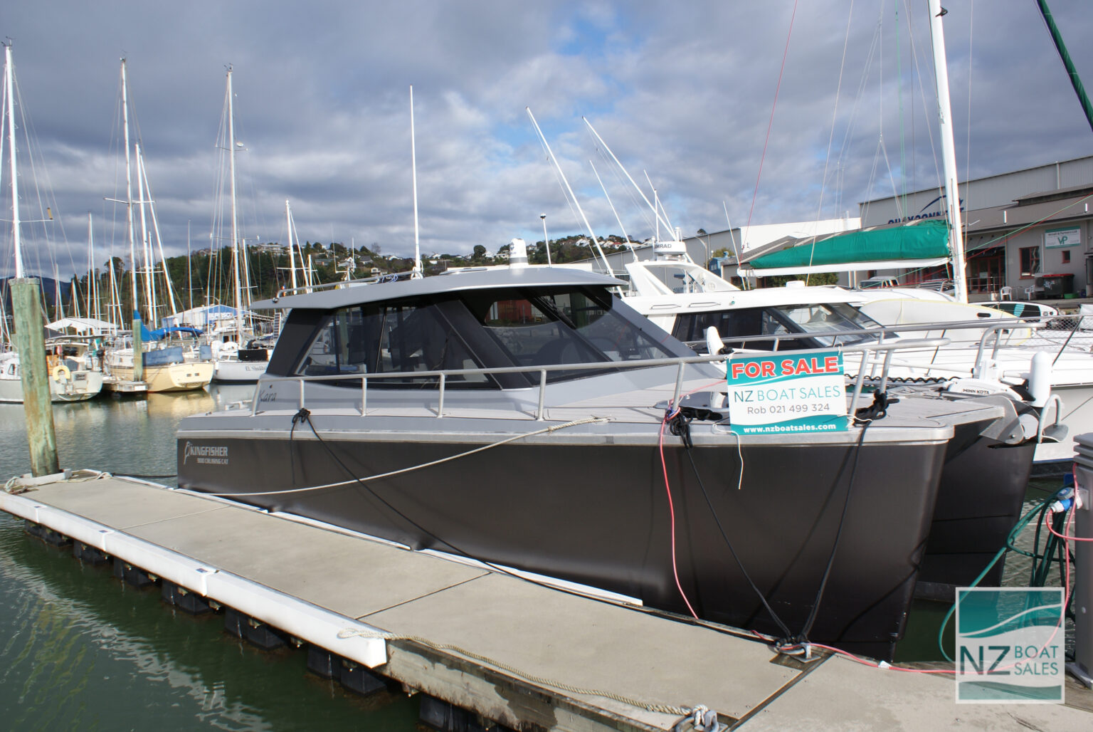 KARA: Kingfisher 900 Multihull with Trailer - NZ Boat Sales